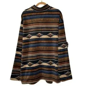 ROW M | Shirts | Row M Mens Big Man 2xb Mesa Sunset Fleece Pullover ...